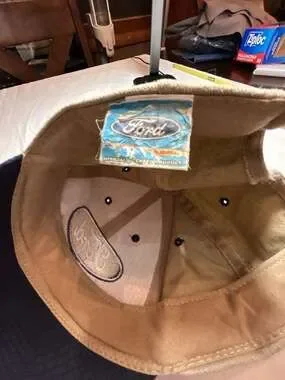 Ford | Accessories | Vintage Ford Trucks Tan And Navy Corduroy ...